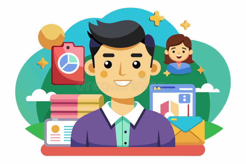 Subscriptions Customizable Stock Illustrations – 6 Subscriptions ...