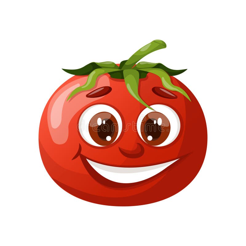 Smiley Tomato Stock Illustrations – 201 Smiley Tomato Stock ...