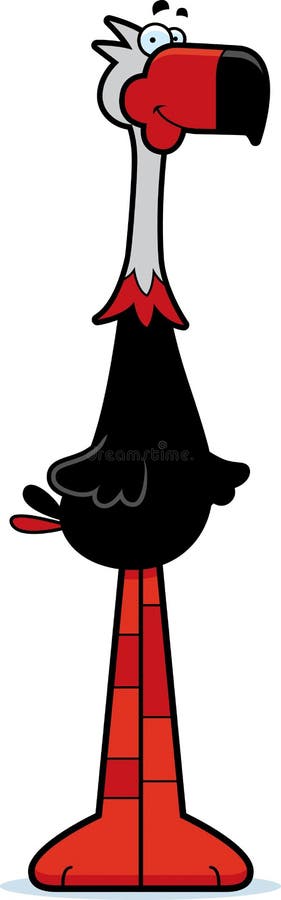 Smiling Cartoon Terror Bird Stock Vector - Illustration of wings ...