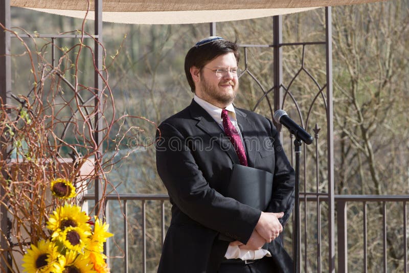 Smiling Bearded Rabbi stock photo. Image of single, marriage - 30305456
