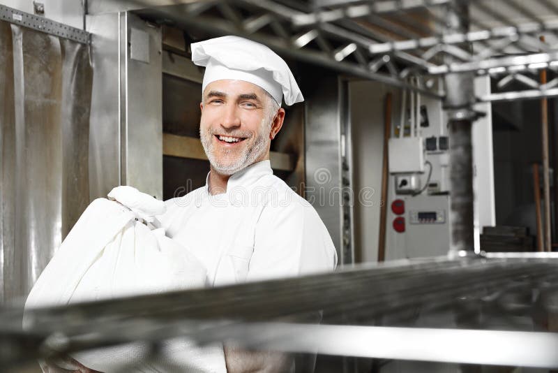 Smiling chef stock photo. Image of handsome, portrait - 115202206