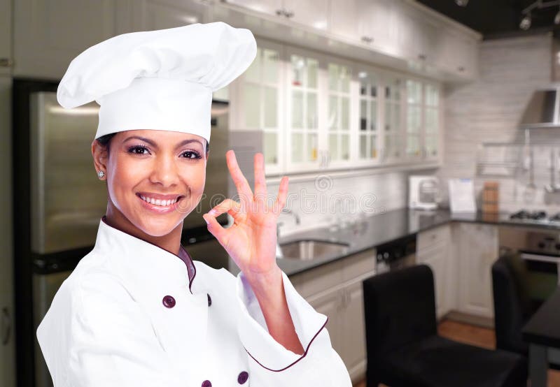 Smiling chef stock photo. Image of hispanic, profession - 89838294