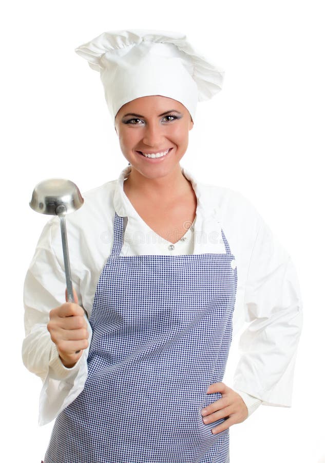 Woman chief_5 stock photo. Image of main, cook, chefs - 8626484