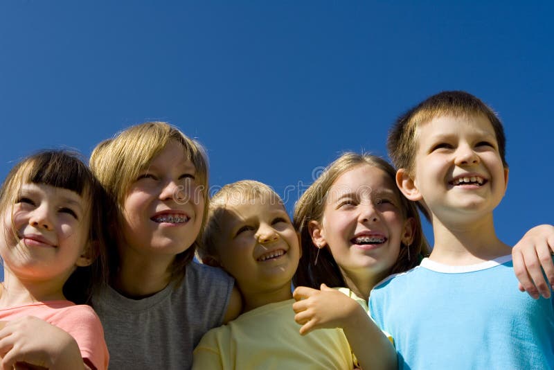 Smiling children stock image. Image of children, love - 1068861