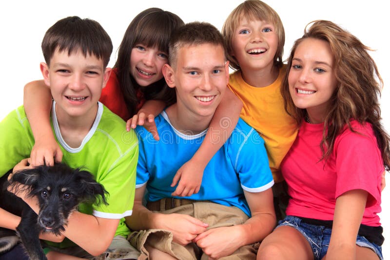 Smiling children stock photo. Image of colour, boys, smiling - 13540614