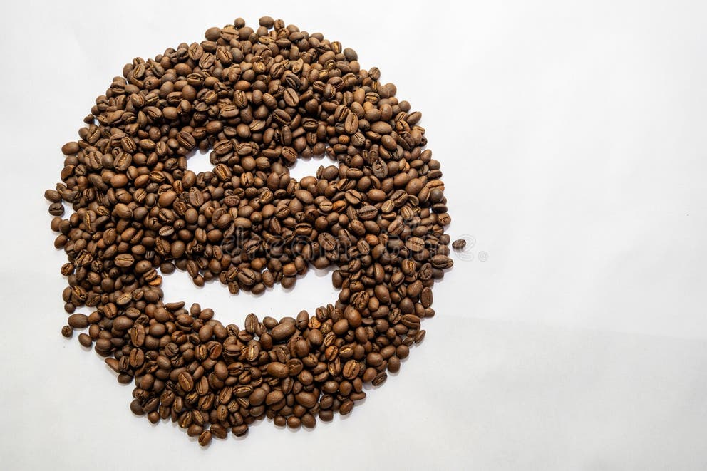 Smiling Coffee Beans stock image. Image of interesting - 321374247