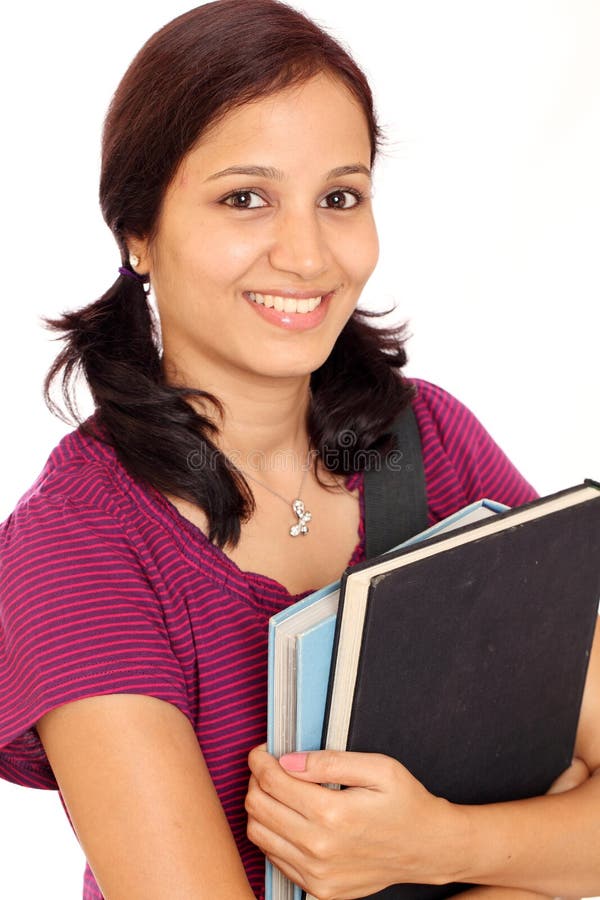 Smiling college student stock image. Image of education - 22956793