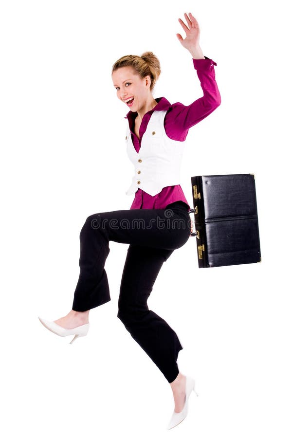 Smiling commercial woman stock photo. Image of commercial - 7751224