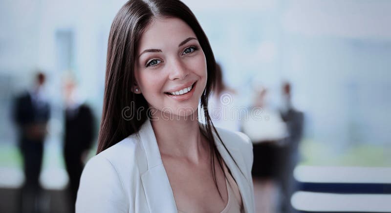 Smiling Confident Business Woman Stock Photo - Image of brunette ... Smiling Confident Business Woman Stock Photo - Image of brunette ...
