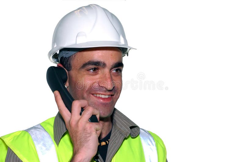 Construction manager stock image. Image of builder, happy - 2954221