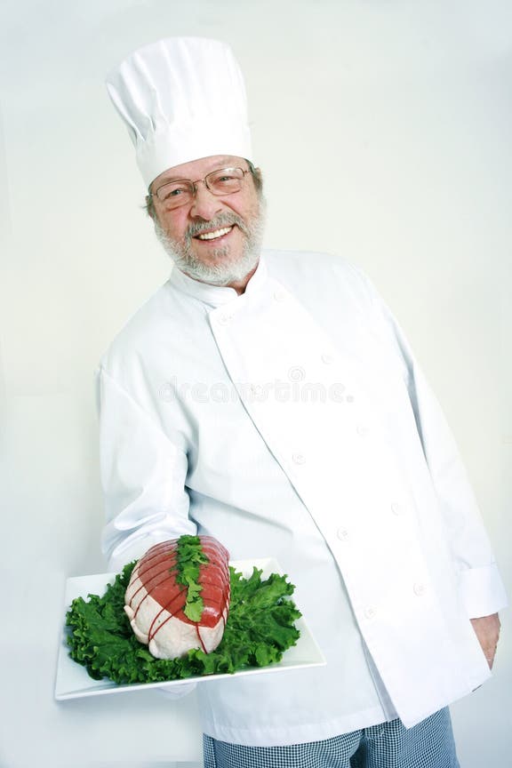Smiling cook stock image. Image of cuisine, isolated, appetite - 8081839