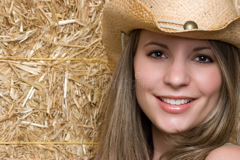 Smiling Country Girl stock image. Image of woman, girl - 9910013