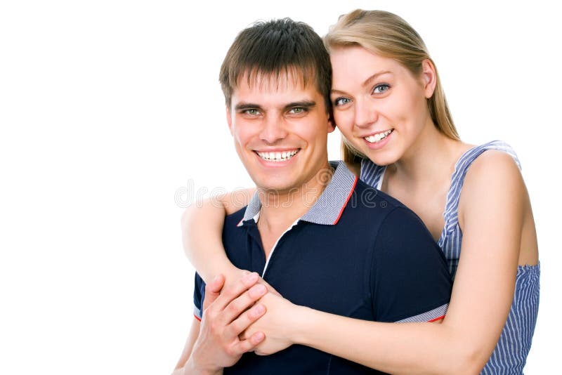 Happy smiling couple stock image. Image of happy, female - 31160455