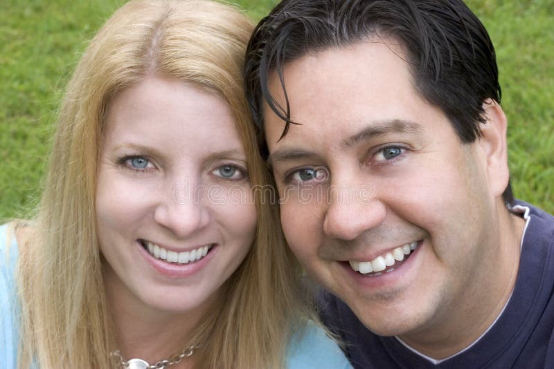 Smiling Couple stock image. Image of couple, relationship - 824325