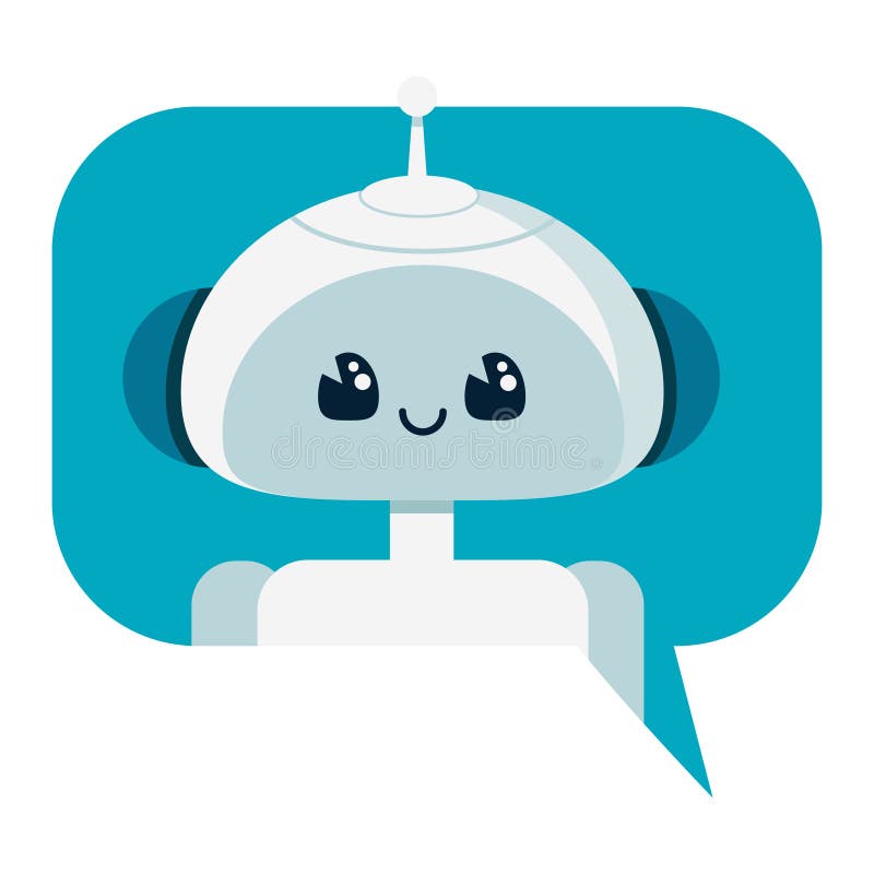 Cute Chat Bot Cartoon Stock Illustrations – 2,261 Cute Chat Bot Cartoon ...