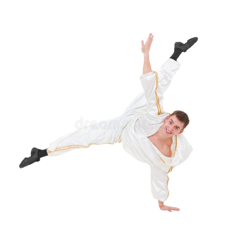 Smiling dancer stock image. Image of athletic, classroom - 28340619