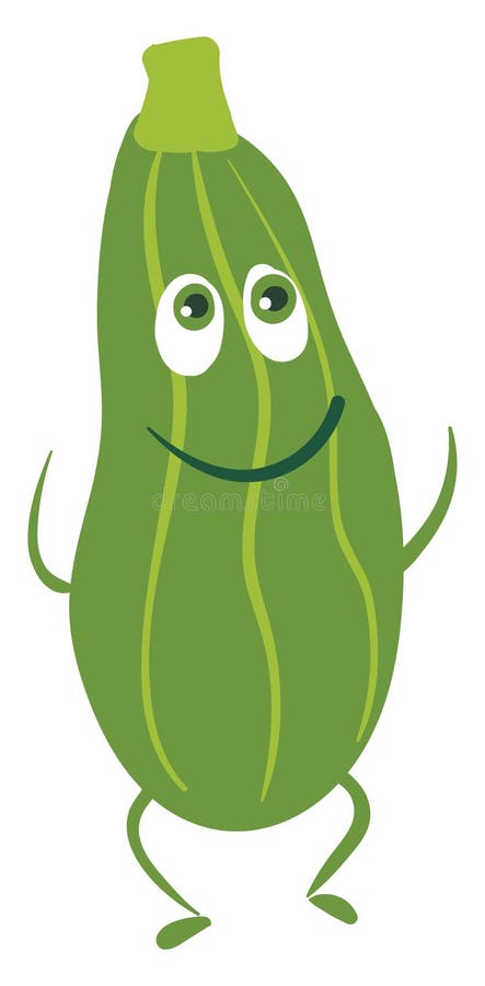 Smiling Zucchini Stock Illustrations – 169 Smiling Zucchini Stock ...