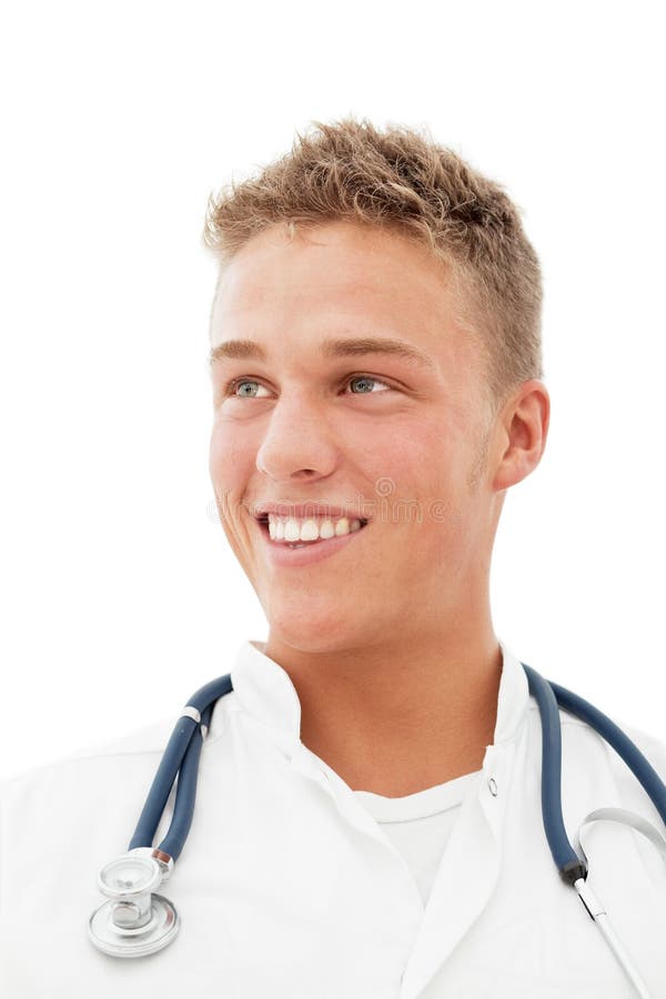 Smiling doctor stock photo. Image of happy, vision, isolated - 10943572