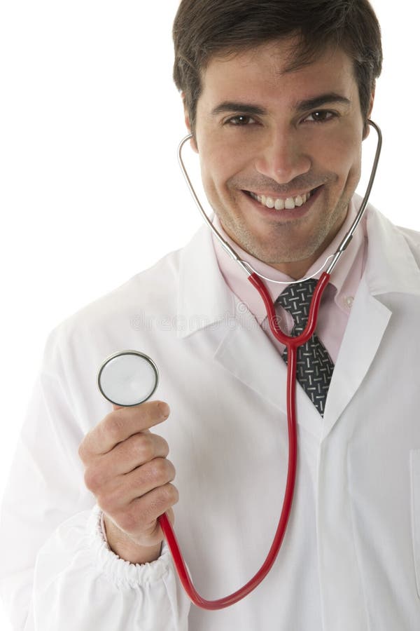 Smiling Doctor stock image. Image of doctor, hair, confident - 16903593