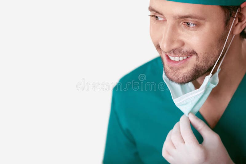 Smiling Doctor stock image. Image of isolated, mature - 19285783