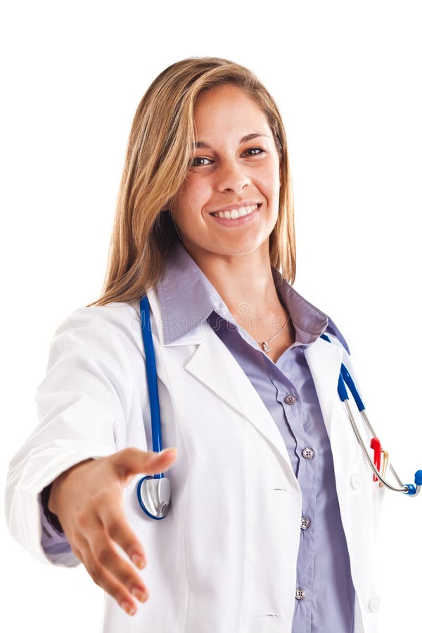Smiling doctor stock photo. Image of friendly, medical - 20372120