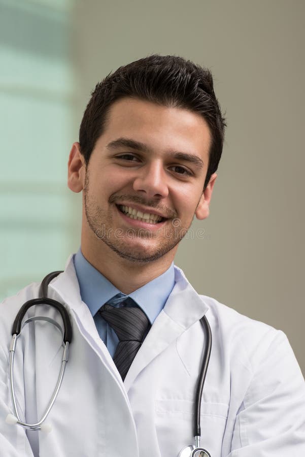 Smiling Doctor stock image. Image of hospital, occupation - 43499139