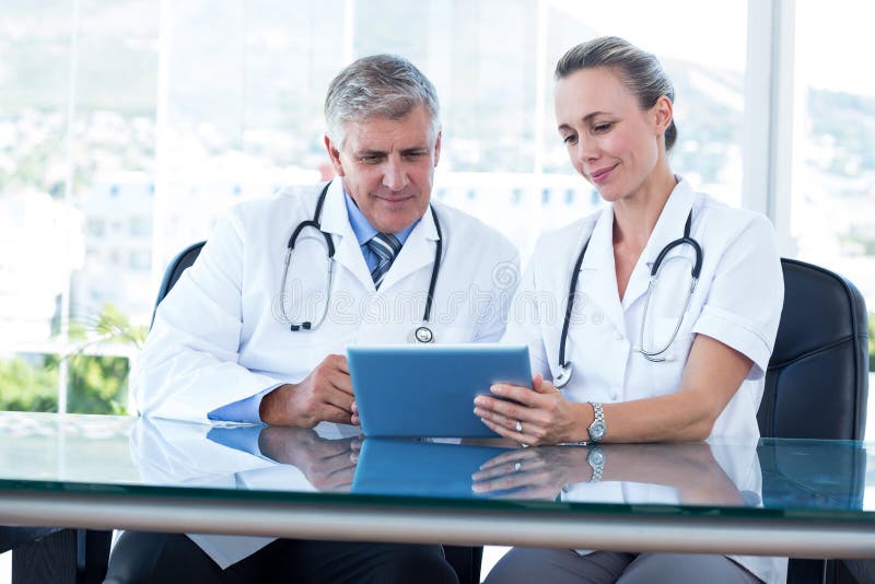 Group of Happy Doctors Meeting at Hospital Office Stock Photo - Image ...