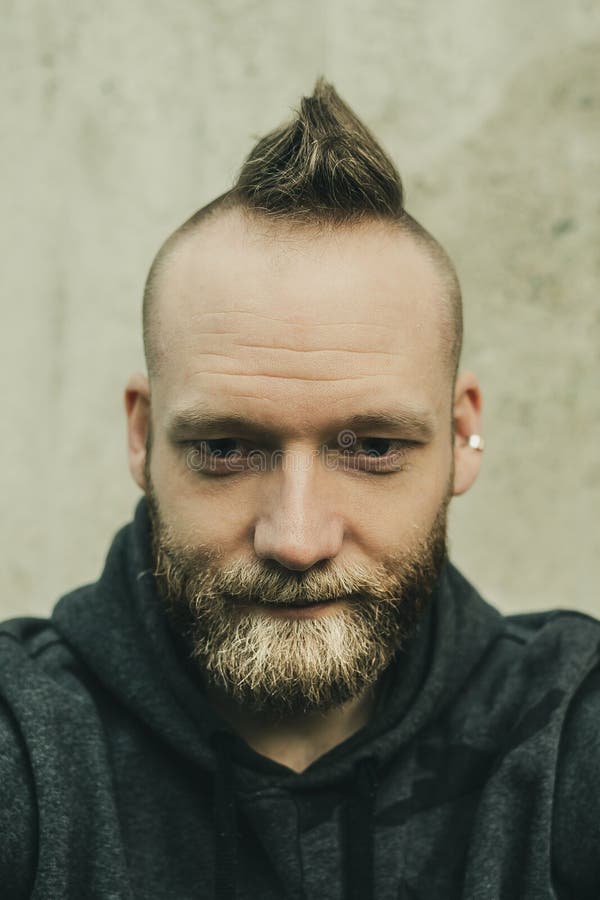 Smiling Dude in Close Up, Looking Down Stock Image - Image of camera ...
