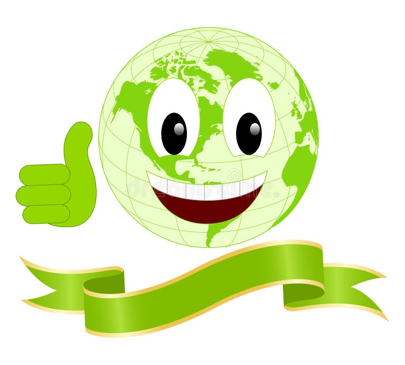 Earth Smiling stock vector. Illustration of smiling, planet - 11195453