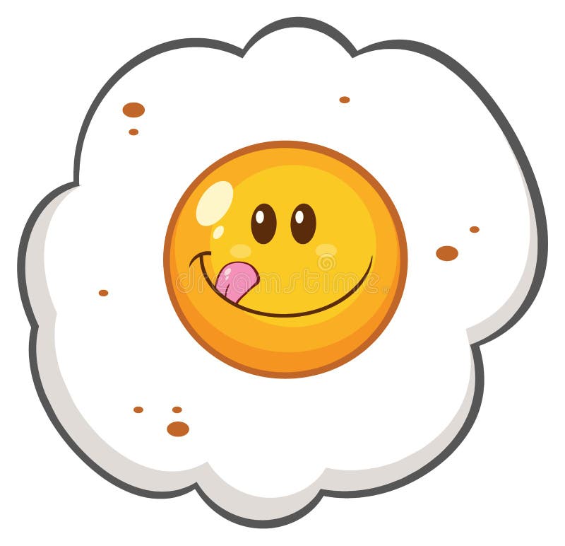 Smiling Egg Cartoon Mascot Character Stock Vector - Illustration of ...