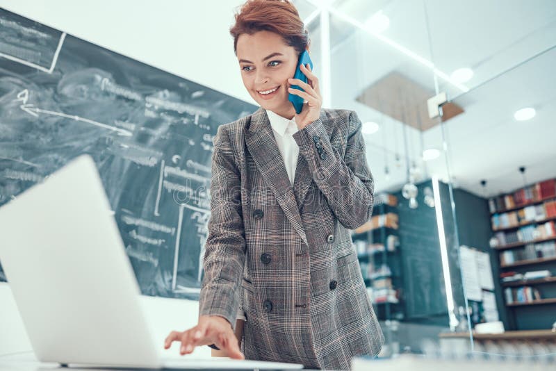 Checking the Information for Favorite Client Stock Photo Stock Photo ...