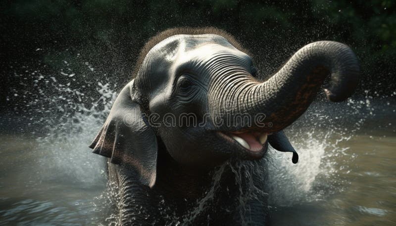 Elephant Smiling Teeth Stock Illustrations – 42 Elephant Smiling Teeth ...