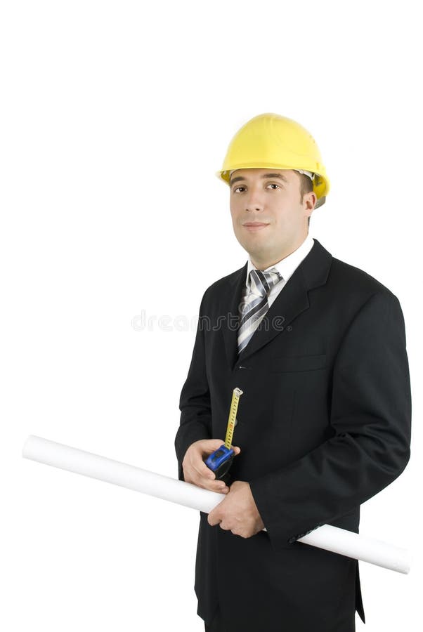 Smiling engineer stock image. Image of businesspeople - 7892795