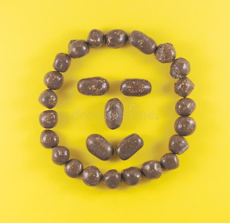 Smiling face stock photo. Image of candy, nice, brown - 29476962