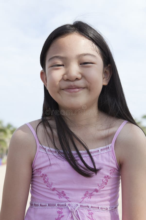 Smiling Face of Asian Children Stock Photo - Image of mouth, smile ...