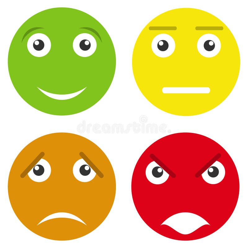 Smiley face evaluation stock vector. Illustration of positive - 41516544
