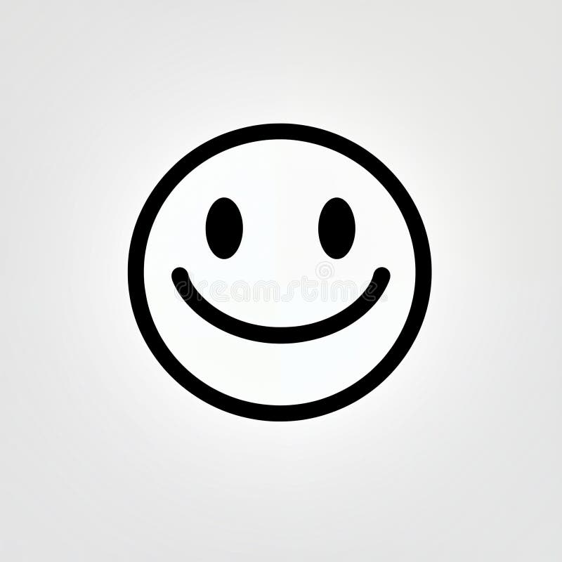 Smiling face icon stock illustration. Illustration of quality - 296559632
