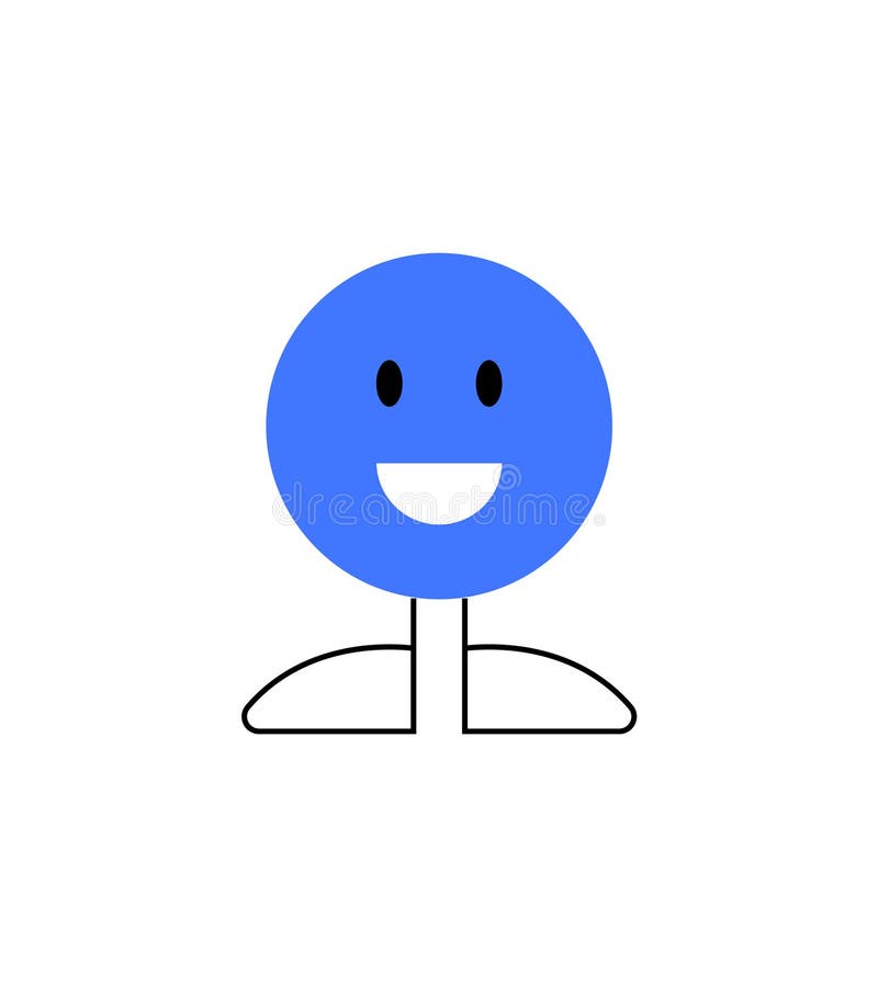 Smiling Face Icon, Representing Positivity, Happiness, or User ...