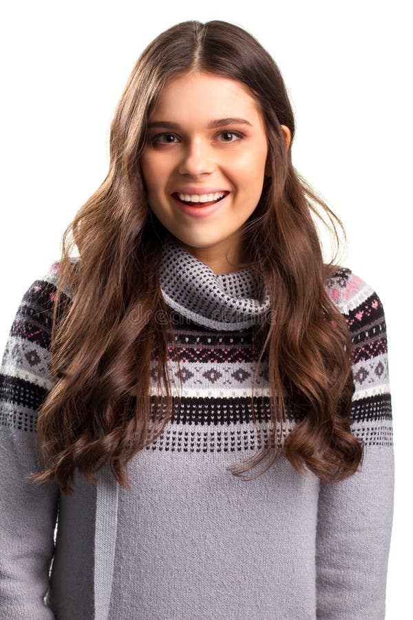 Smiling Face of Young Lady. Stock Image - Image of face, model: 74856063