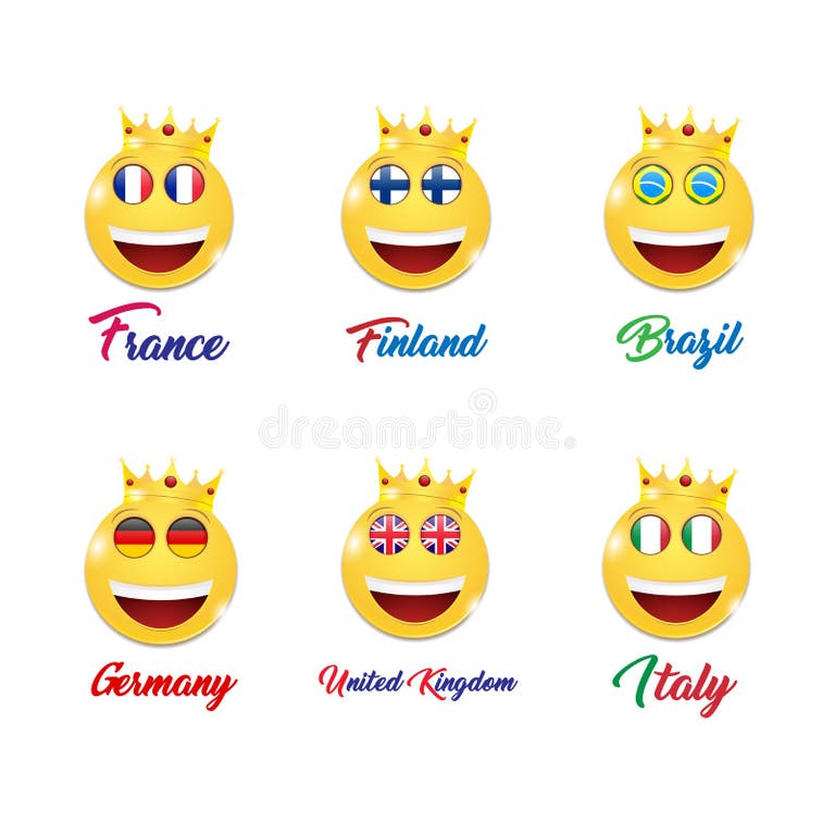 Flags Emoticons Stock Illustrations – 26 Flags Emoticons Stock ...