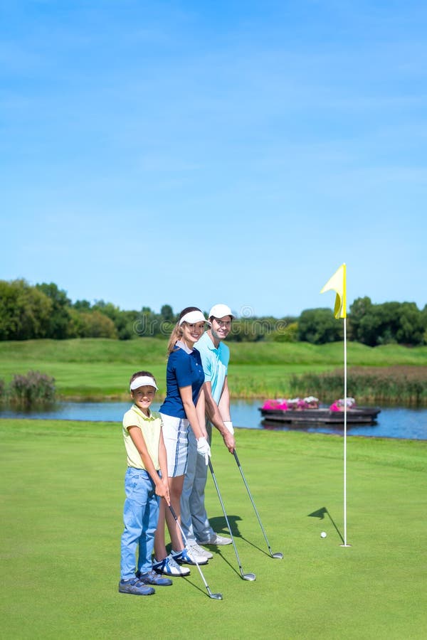 Smiling family stock photo. Image of lawn, equipment - 69403884
