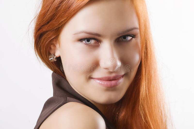 Smiling fashion model stock image. Image of adult, green - 12539149