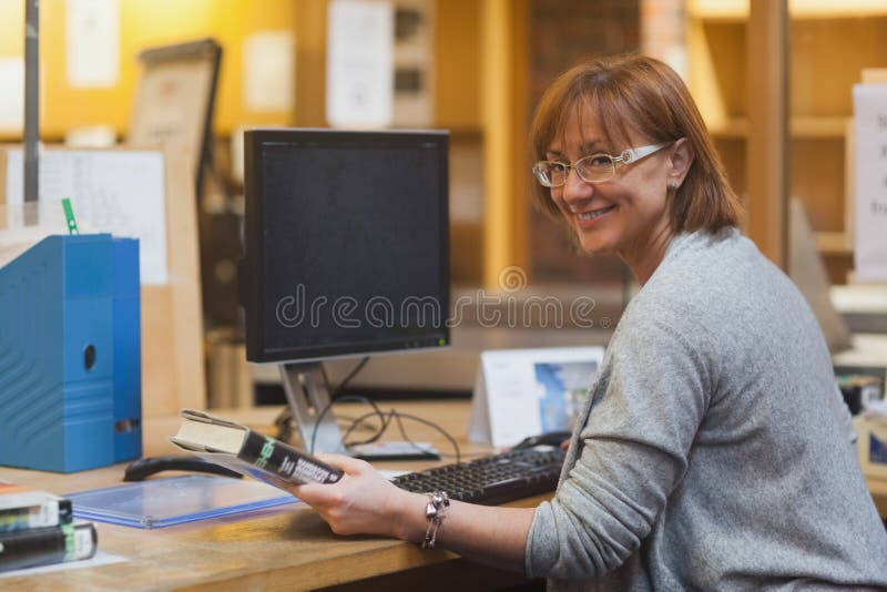Librarians At Desk