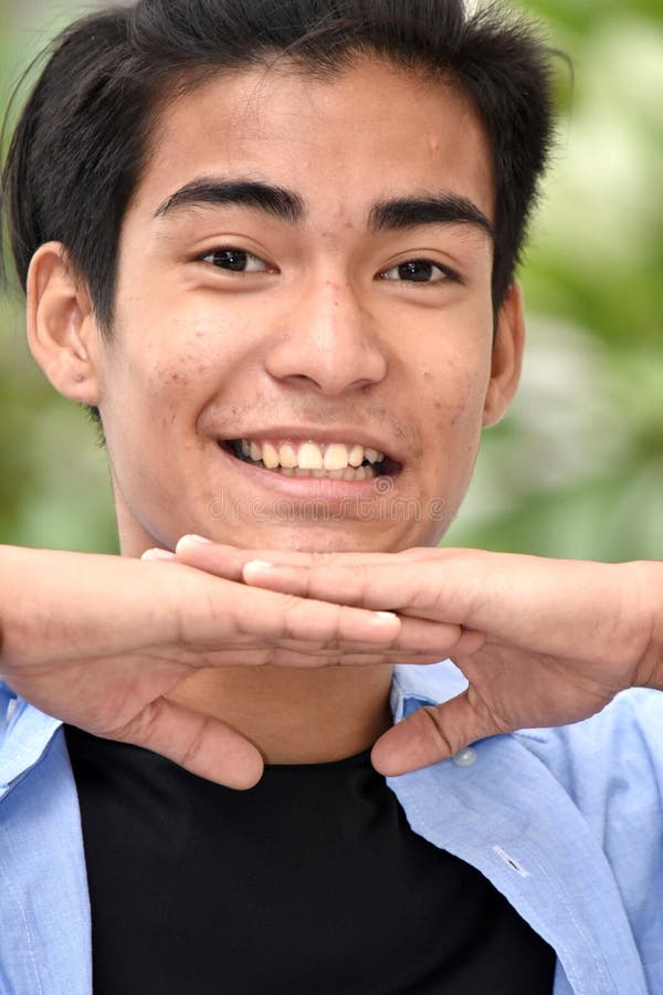 Smiling Filipino Male stock image. Image of minority - 128234363