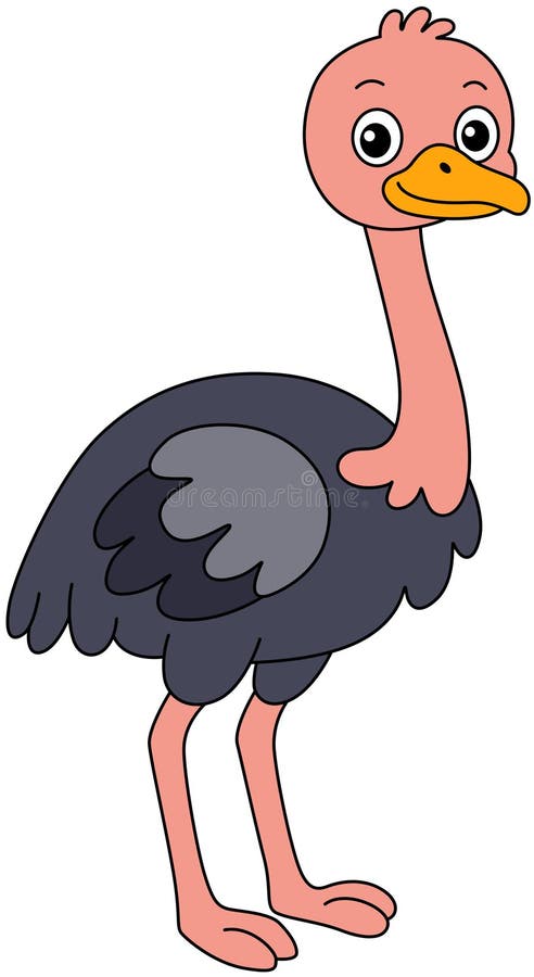 Cartoon Ostrich Stock Illustrations – 8,458 Cartoon Ostrich Stock ...