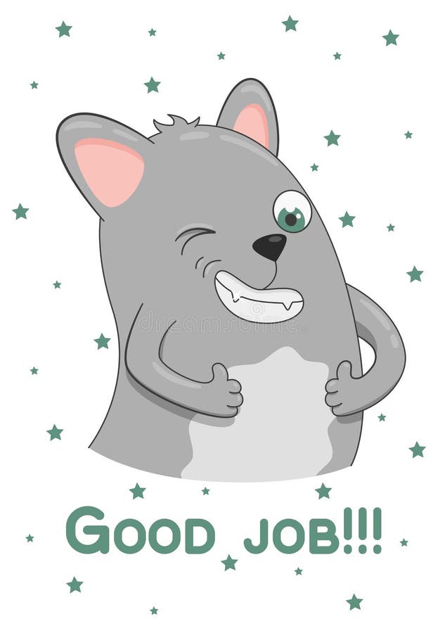 Good Job Cartoon Stock Illustrations – 4,422 Good Job Cartoon Stock ...