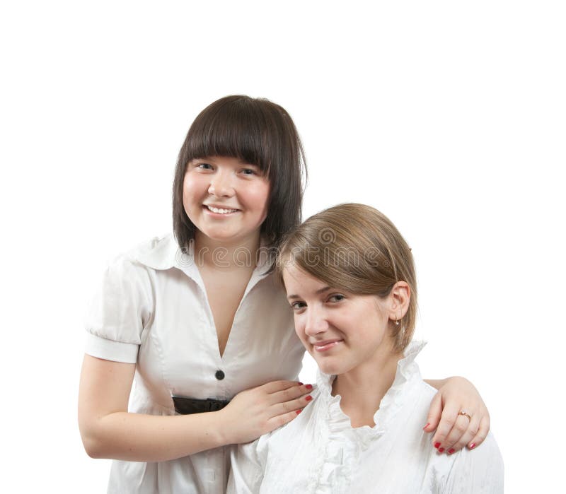 Smiling friends stock photo. Image of studying, smiling - 12293650