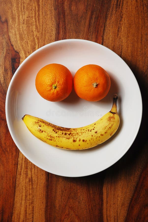 Smiling fruit face stock image. Image of personification - 8736383
