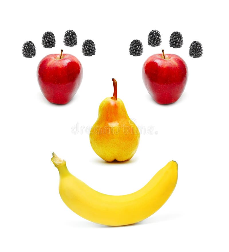 Fruit smile stock image. Image of face, food, positive - 22739719