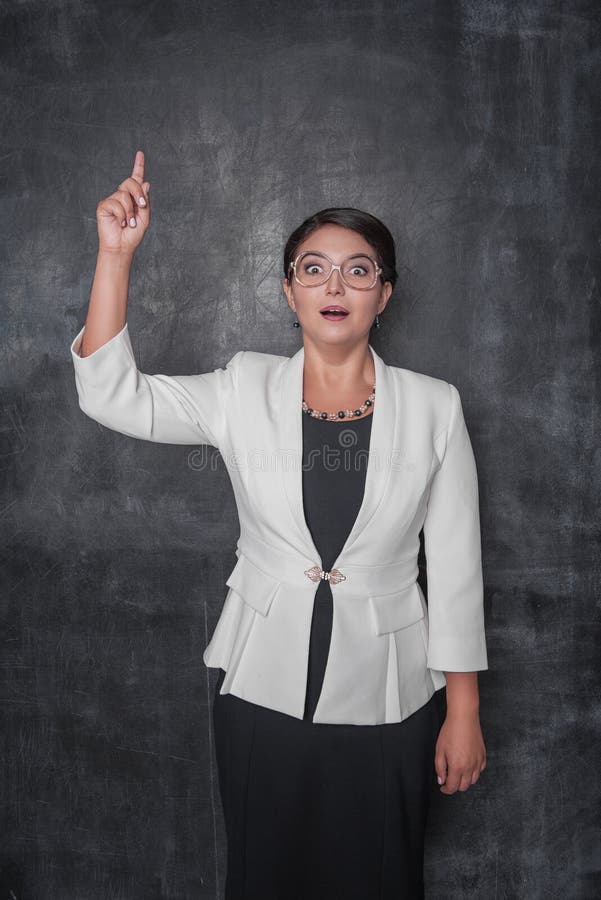 Strict teacher stock photo. Image of young, firm, austere - 26544436